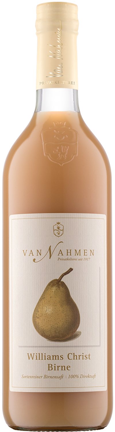 Williams Christ pear juice made from 100% direct juice | van Nahmen